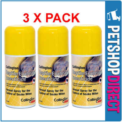 Callington Top of Descent Reptile Mite Spray 100g 3PACK | eBay