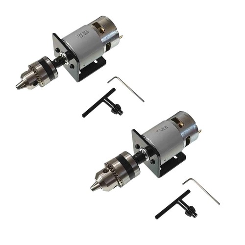 DC Motor Power Machine Tool Micro Drill Bit Hand Drill Chuck for Wood ...