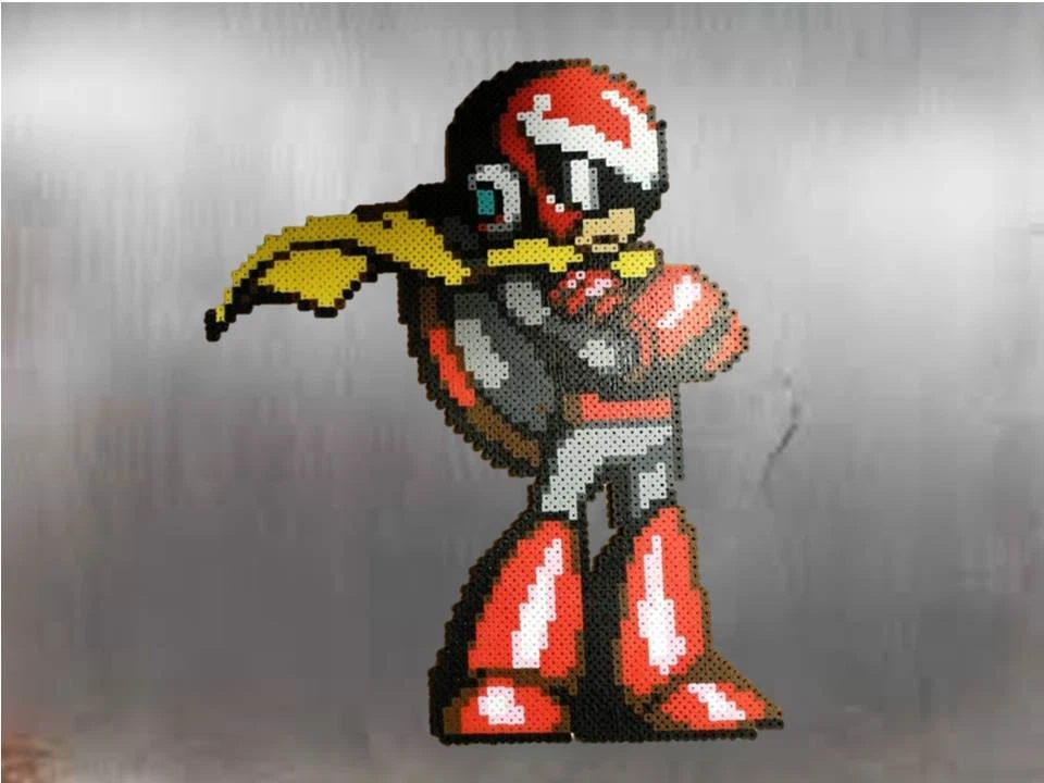 Protoman 8 Bit Grid