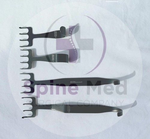 3PCS Set Freeman Rake Retractor Skin Hook Plastic Surgery Breast Top ...