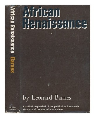 Barnes, Leonard Rinascimento Africano 1969 Prima Edizione Copertina ...