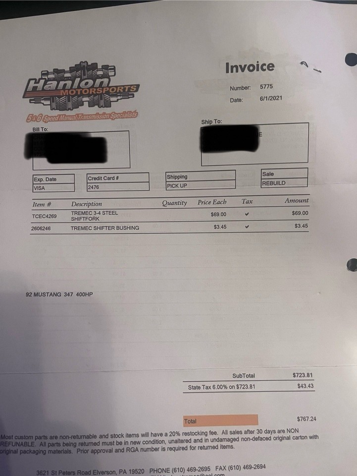 tremec 3550 transmission 5 Speed, Clutch,shifter,bell Housing, Rebuilt ...