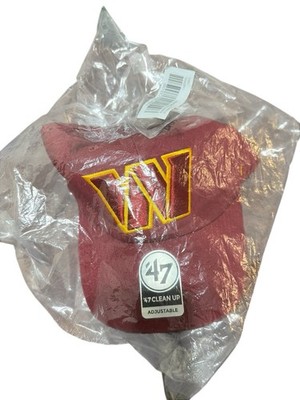 Washington Commanders Burgundy Hat Authentic NFL Football Team Cap NEW ...