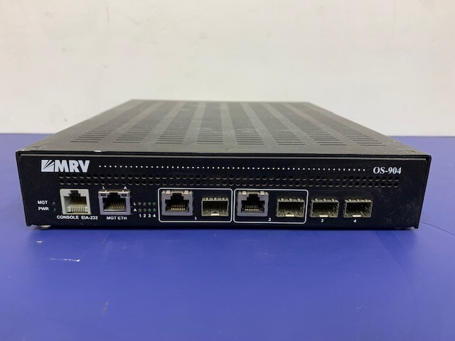 MRV OS-904 Network Switch OS904/AC-1 SFP or RJ45 10/100/1000 BASET | eBay