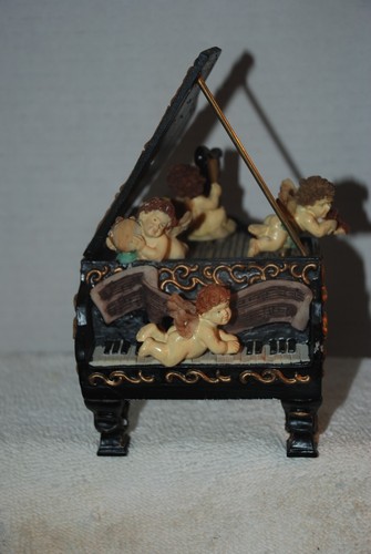 Simson Giftware Piano and Cherubs Music Box | eBay UK
