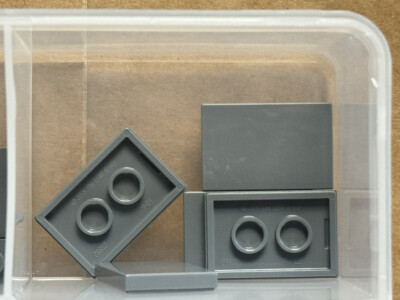 LEGO Parts - Dark Bluish Gray Tile 2 x 3 - No 26603 - QTY 5 | eBay