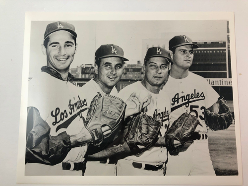 1963 World Series MLB 8 x 10 Photo/Picture Koufax, Drysdale, Perronoski ...