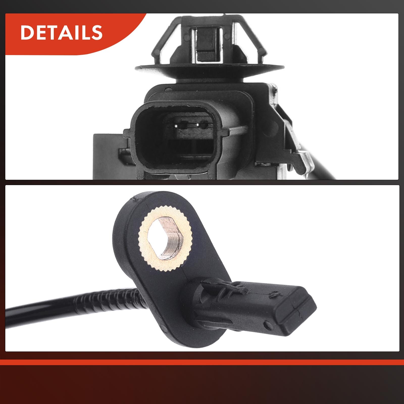 2x ABS Wheel Speed Sensors for Honda CR-V 2014 2015 2016 2.4L Front ...