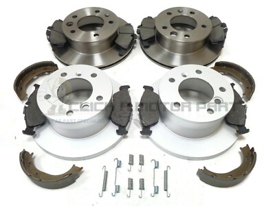 MERCEDES SPRINTER 311 CDi FRONT REAR BRAKE DISCS PADS HANDBRAKE SHOES ...