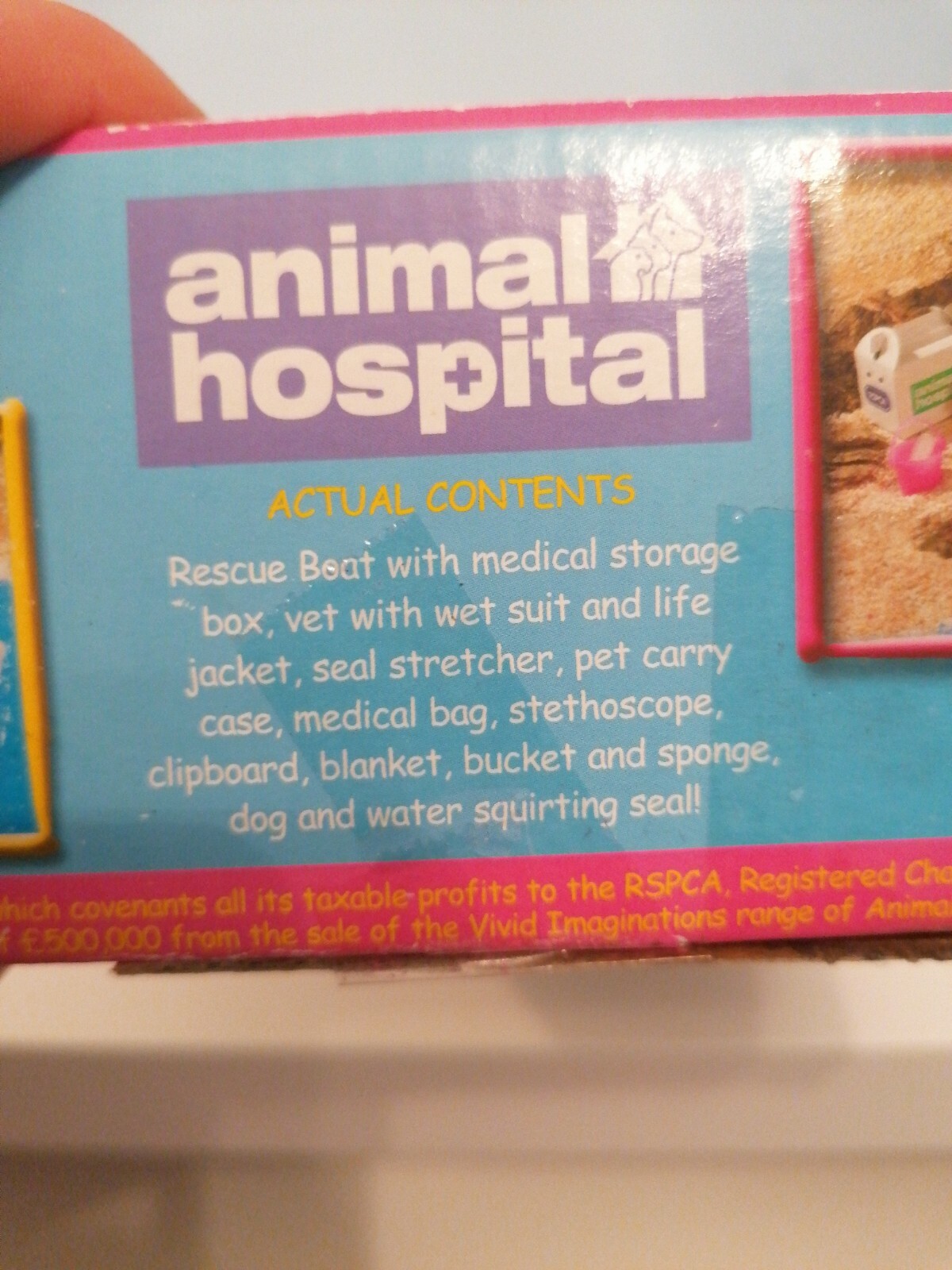 Vivid Imagination Vintage RSPCA Animal Hospital Rescue Boat Playset Toy ...