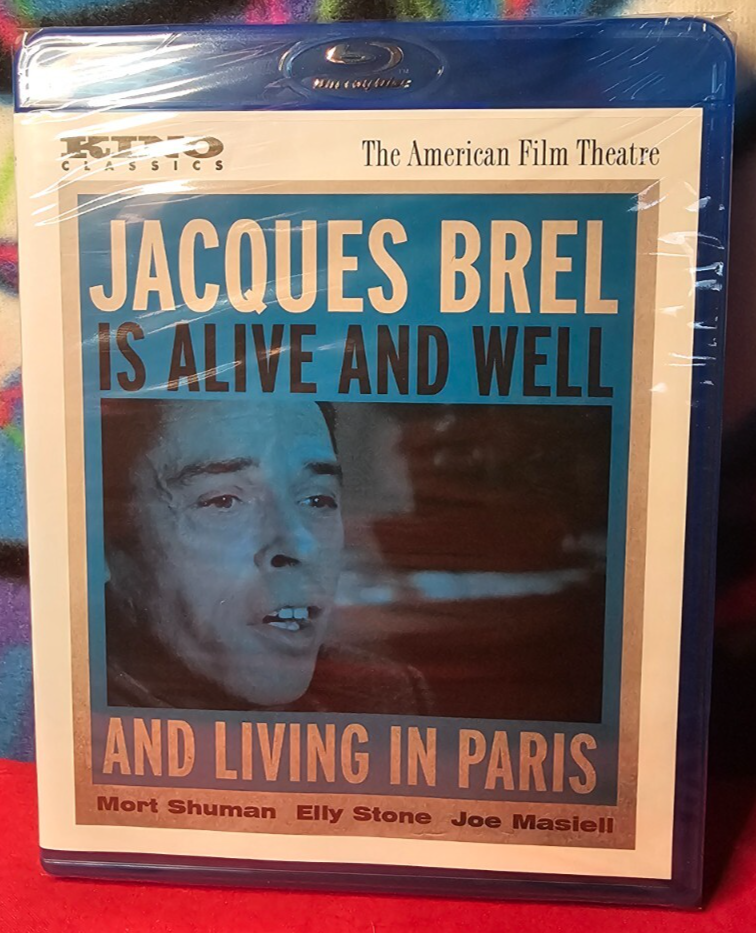 Jacques Brel Is Alive and Welland Living in Paris (Blu-ray, 1975) for ...