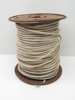 (25ft) Carol 23AWG 3-Conductor White Type CL2X Thermostat Cable Wire 23 ...