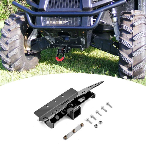 Steel Front 2" Receiver Hitch For Polaris Ranger 400 500 570 700 800 ...