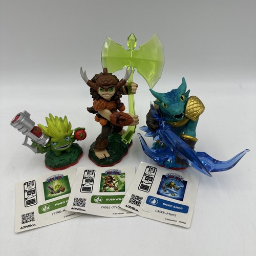 Skylanders Trap Team Masters Lot of 3 Snap Shot Food Fight Bushwack Stickers | eBay