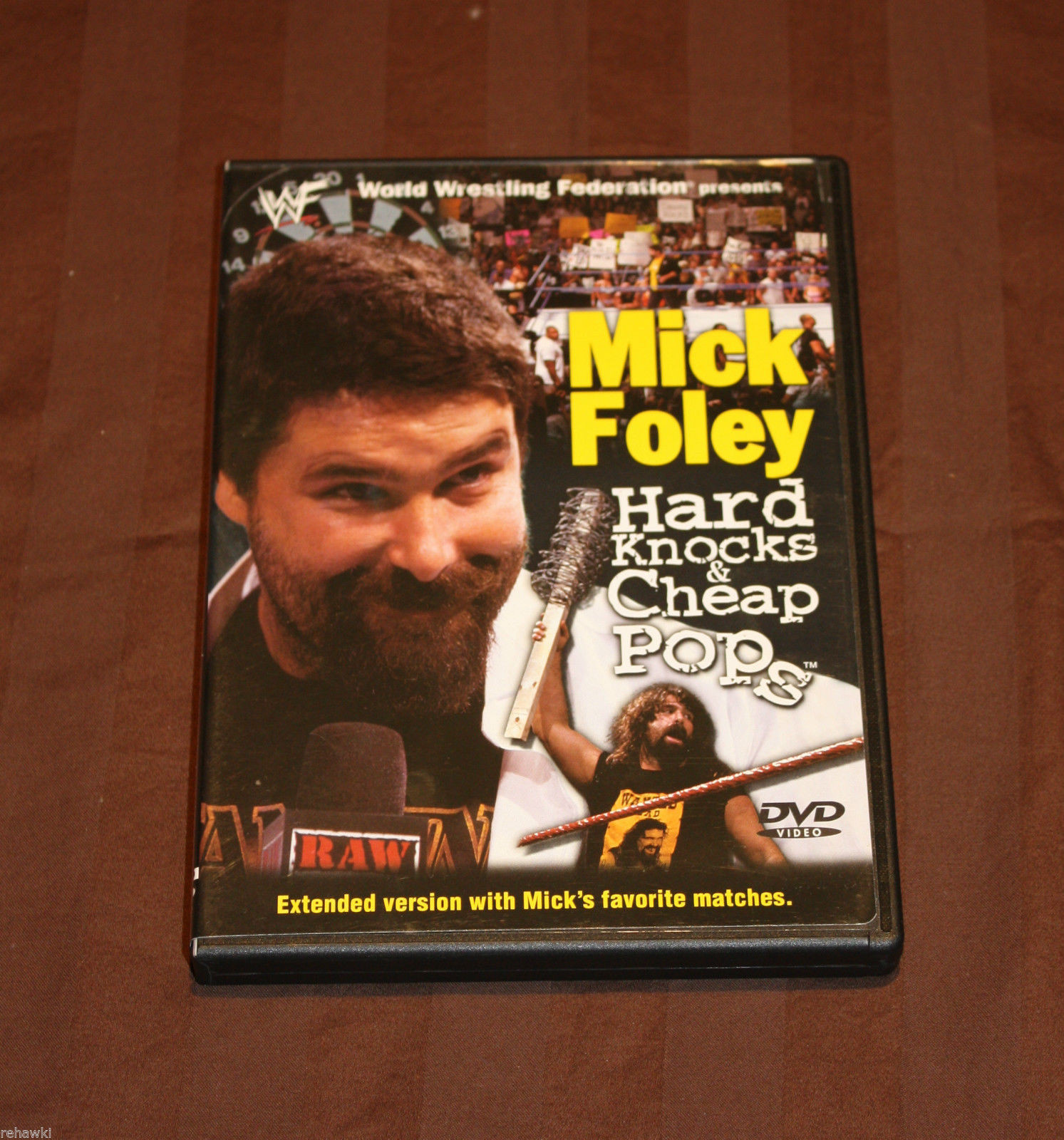 WWF - Mick Foley: Hard Knocks & Cheap Pops (DVD, 2001) WWE 651191101023 ...