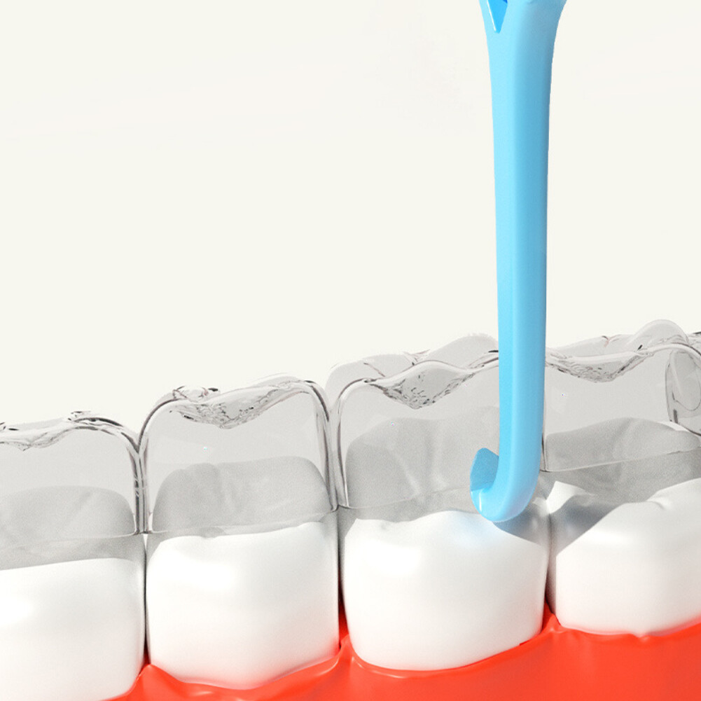 Easy Grip For Oral Care Tooth Hook Braces Removal Tool Kit Lightweight ...