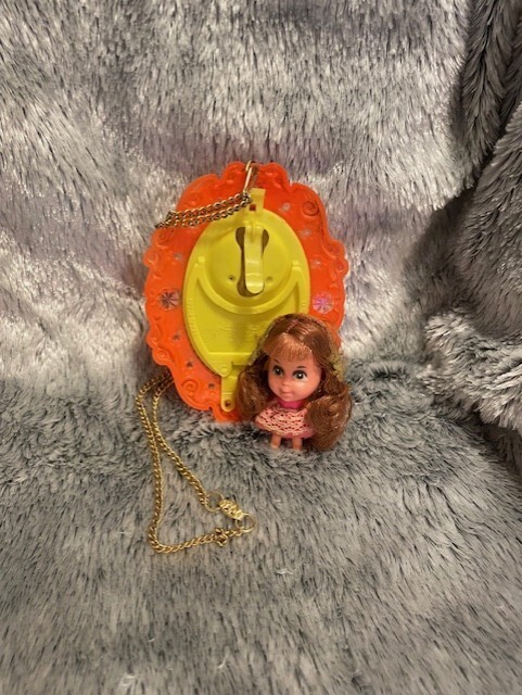 1966 Vintage Liddle Kiddles Lucky Locket Little Doll Lottie Mattel Toy ...