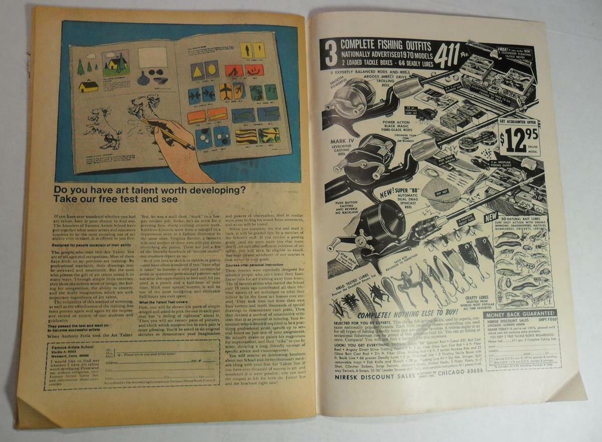 WHERE CREATURES ROAM #1 JULY 1970 MARVEL COMICS JACK KIRBY STEVE DITKO ...