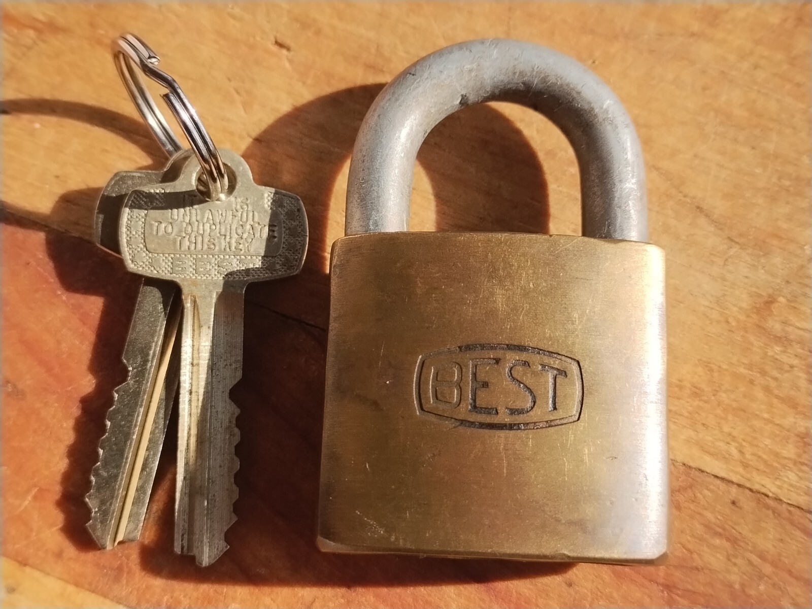 Vintage Best United Parcel Service Padlock with 2 Keys | eBay