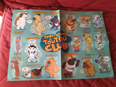 Poster tony & alberto toutou club Tchô | eBay