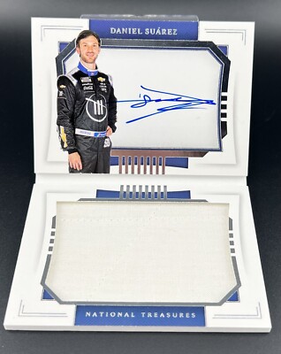 2021 Panini National Treasures Jumbo Signatures Booklets Daniel Suarez ...