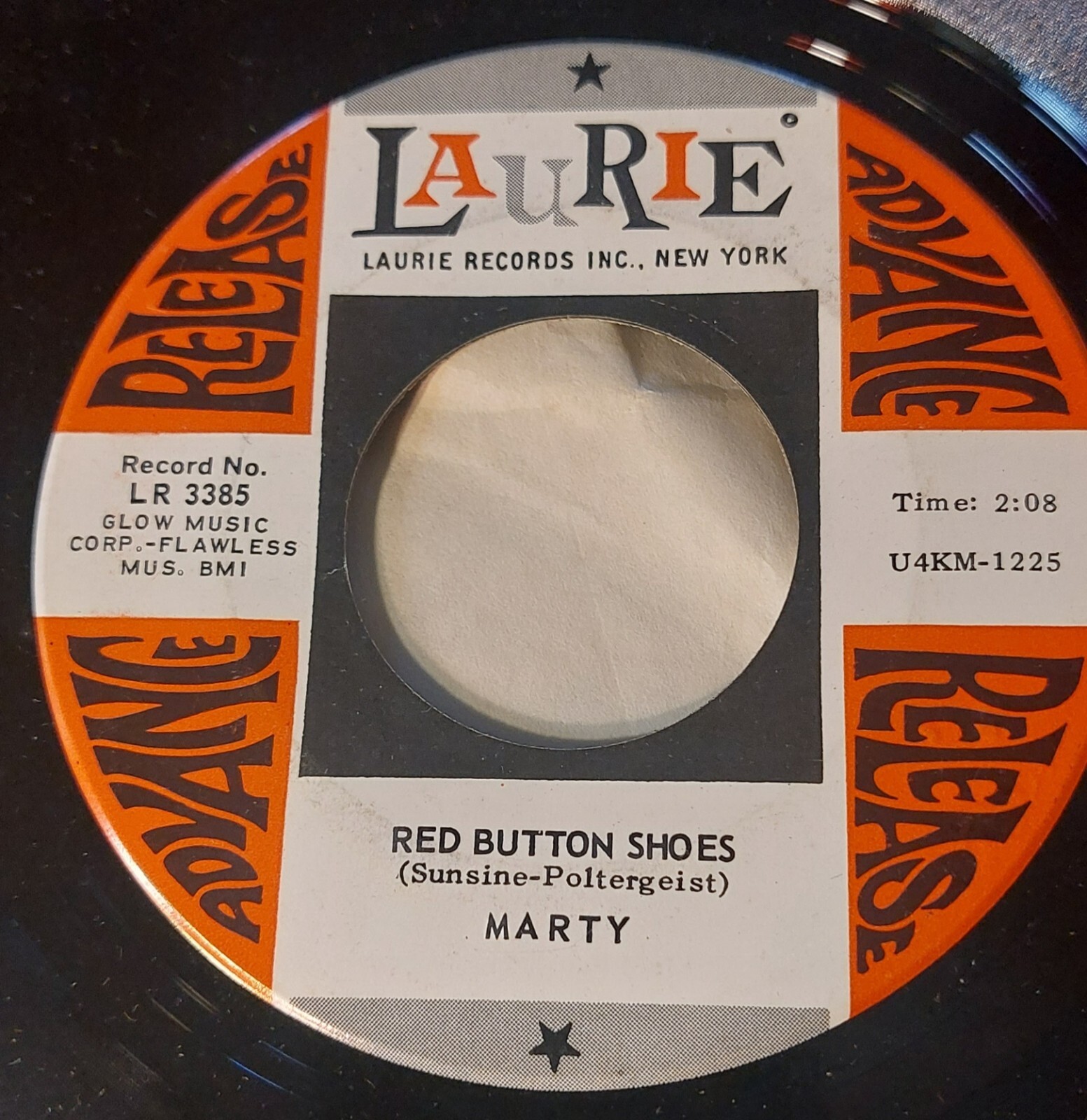 Marty Red Button Shoes Laure Records 45 RPM PROMO | eBay