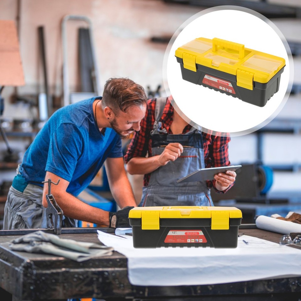 Hand Tool Box Multi-functional Camping Toolbox Hardware Organizer ...