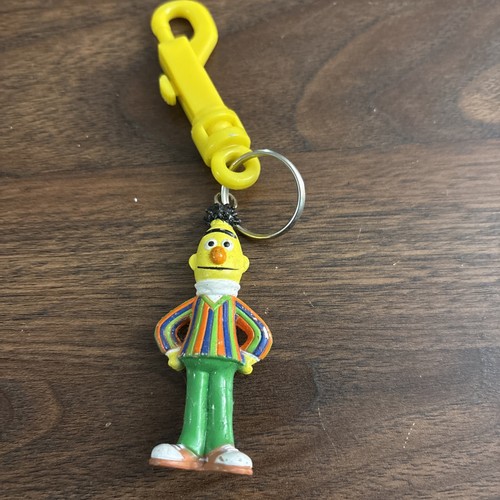 Sesame Street Bert PVC Figure Toy Key Chain 2007 Sesame Place | eBay
