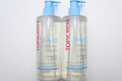 2X Topicrem Organic Baby Care 2 in 1 Cleansing Gel 500ml | eBay