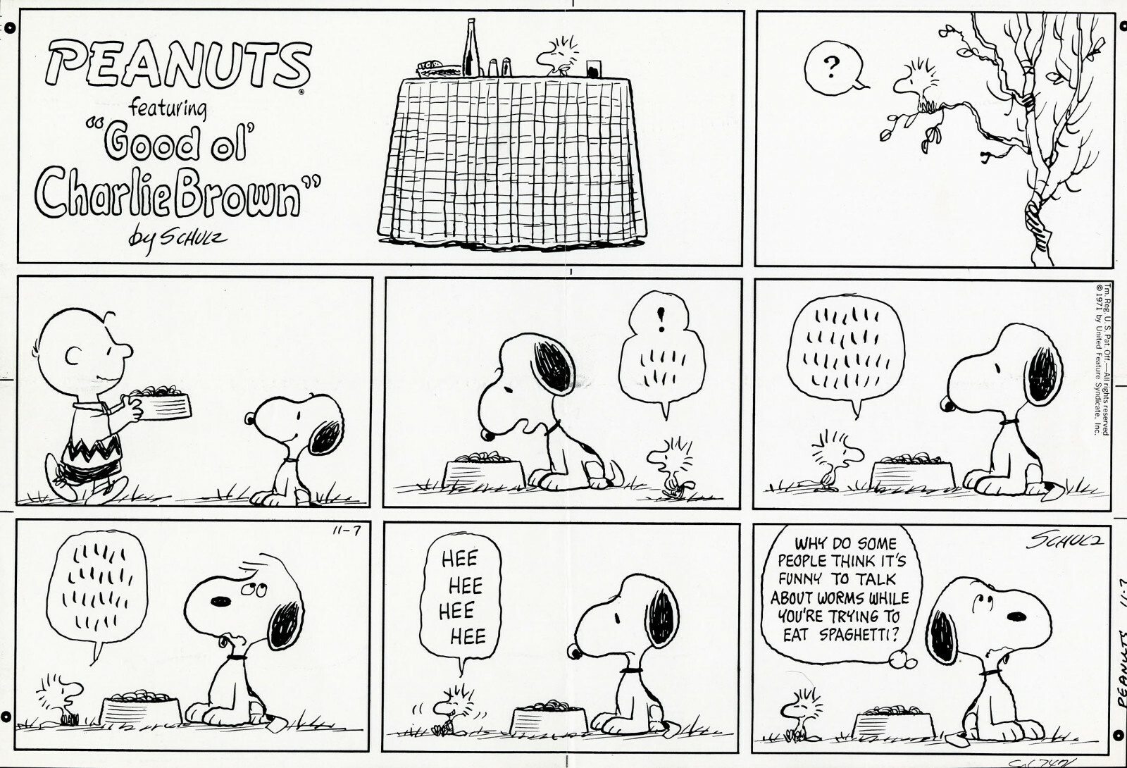 Printable Peanuts Comic Strips