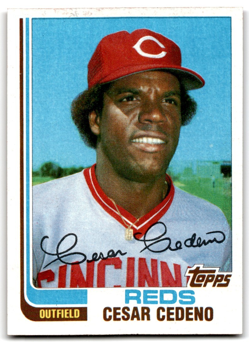 1982 Topps Traded Cesar Cedeno Baseball Cards #19T | eBay