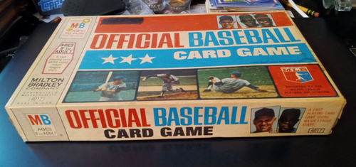 1970 Milton Bradley Official Baseball Card Game excellent condition | eBay