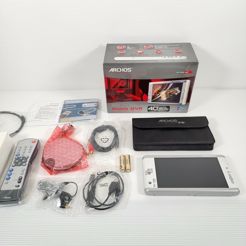 Archos AV700 AV 700 DVR 40GB 7" Gaming Mobile Digital Computer - Open ...