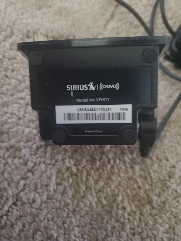 XM Sirius Radio Home Dock Cradle XPHD1 OEM Sirius Folding Antenna Power Adapter | eBay