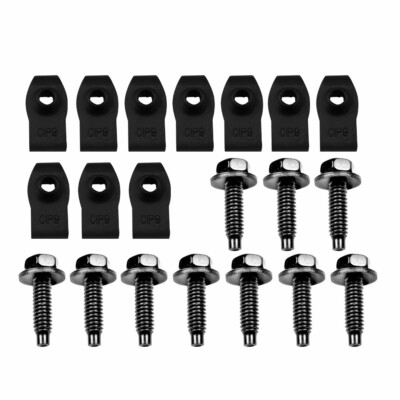Truck Body Bolts & U-nut Clips- 5/16-18 x 1-3/16" Long- 40x (20ea) #374 ...