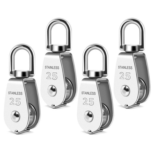 M25 Single Pulley Snatch Lifting Crane Heavy Duty Swivel Hook 3049393 ...