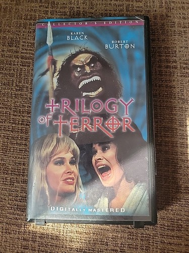 Trilogy of Terror VHS 1999 Anchor Bay w/ Insert Karen Black Robert ...