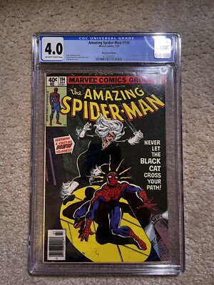 Amazing Spider-Man #194 (1979) CGC 4.0 Newsstand, 1st Black Cat | eBay