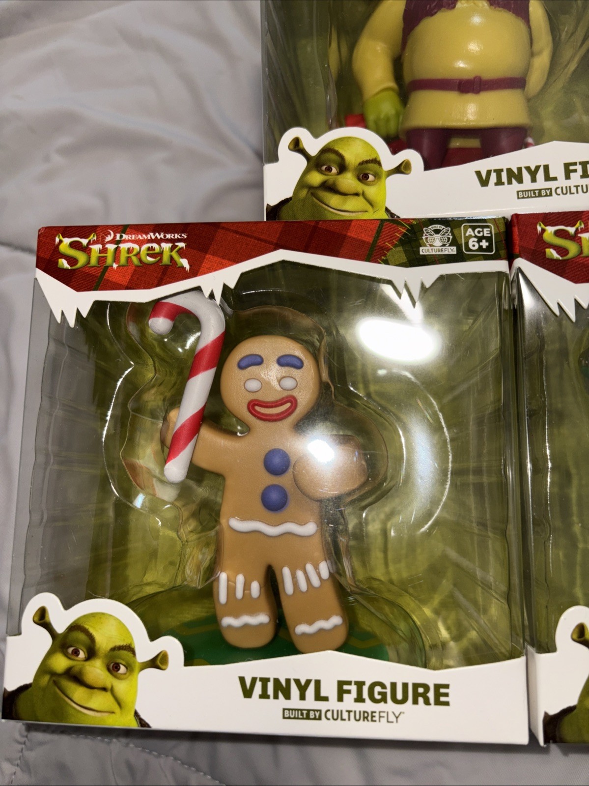 Dreamworks SHREK DONKEY GINGERBREAD MAN 4.5" Vinyl Figure Collectible ...