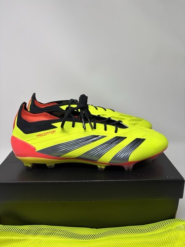 Adidas Predator Elite FG Solar Yellow Soccer Cleats IF5441 Mens Size ...
