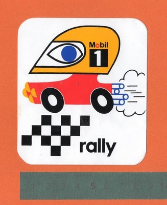 Adesivo Sticker Vintage Auto Moto Tuning Autocollant Aufkleber MOBIL 1 ...