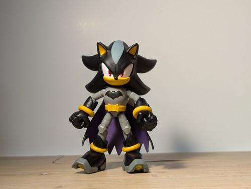 DC x Sonic The Hedgehog Power V Speed Shadow Batman Jakks Pacific 5 ...