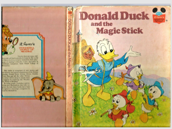 Donald Duck and the Magic Stick, (1974,hardcover,Wail Disney) | eBay
