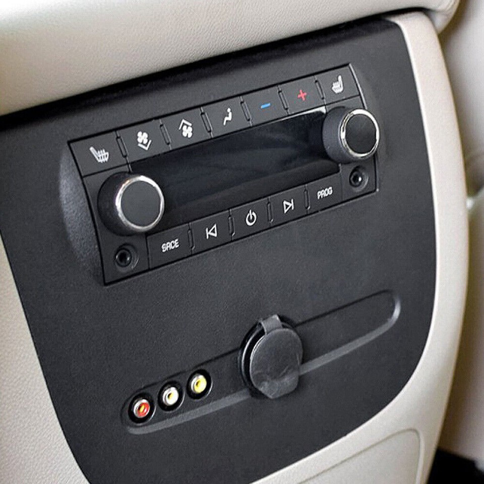 Rear Radio Volume Control Knob Pair Chrome FOR Buick Cadillac Chevy GMC ...