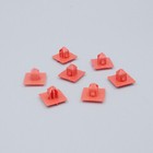 FOR TOYOTA LAND CRUSIER ROCKER MOULDING CLIPS QTY 10 ORANGE NYLON 90467 ...