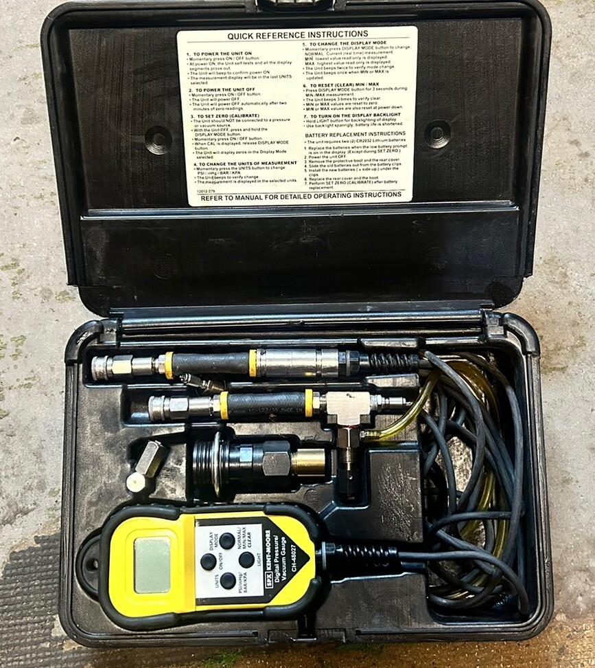 Kent Moore Ch-48027 Digital Remote Pressure-vacuum Gauge Cs61 for sale ...