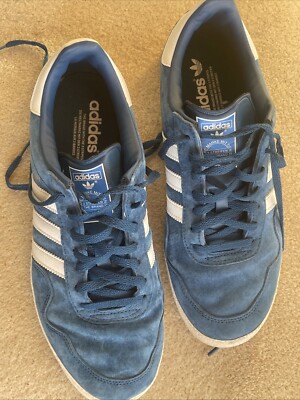 Adidas Turf Royal Blue Suede Trainers Size 7.5 - 8 | eBay UK