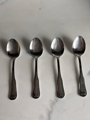 4 Towle Breckenridge 18/10 Stainless Steel Large Soup Spoons Williams ...