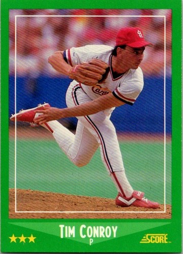 1988 Score Baseball #384 Tim Conroy | eBay