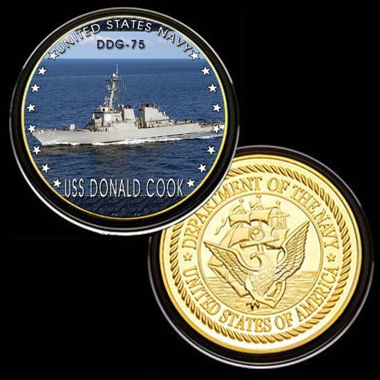 S Ship Uss Donald Cook Crest